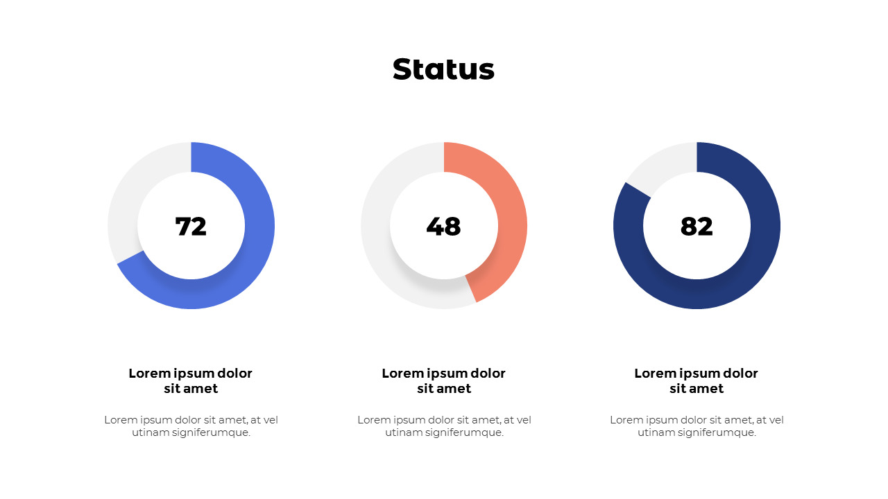 Simple Shapes Business Project document template design