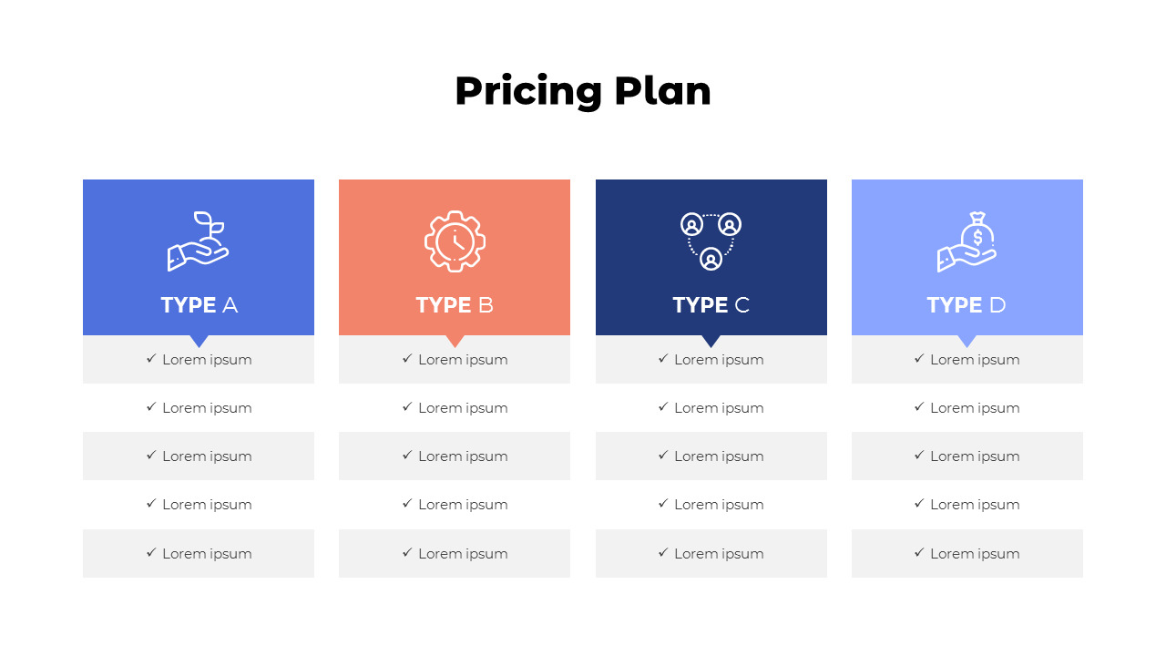 Simple Shapes Business Project document template design