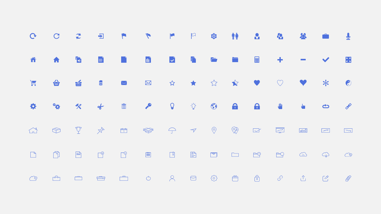 Simple Shapes Business Project document template design