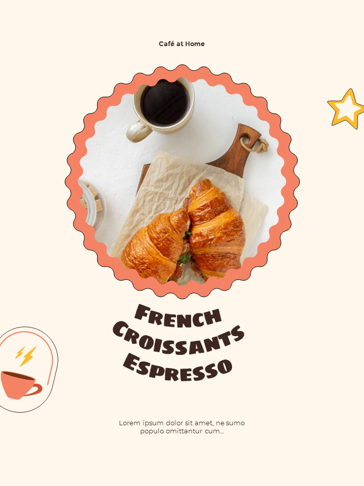 Café at Home Coffee Theme slideshare ppt