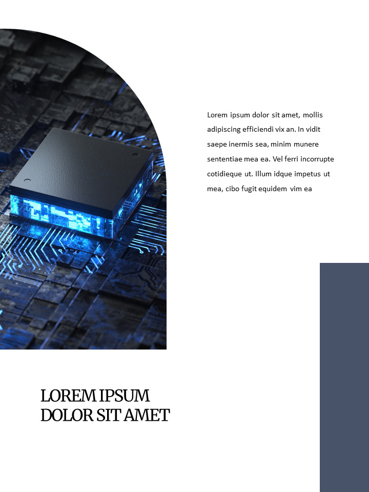 Digital Technology good google slides template