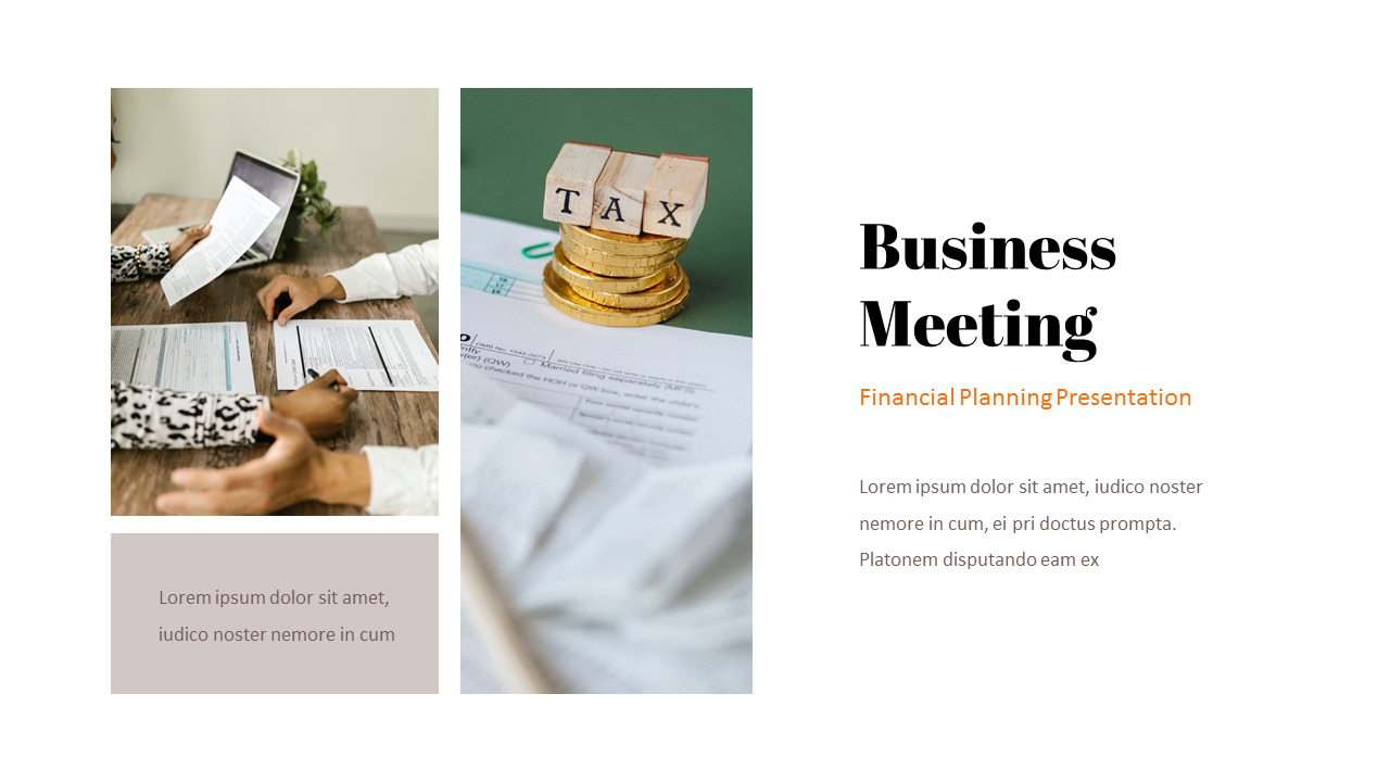 Financial Planning best google slides templates