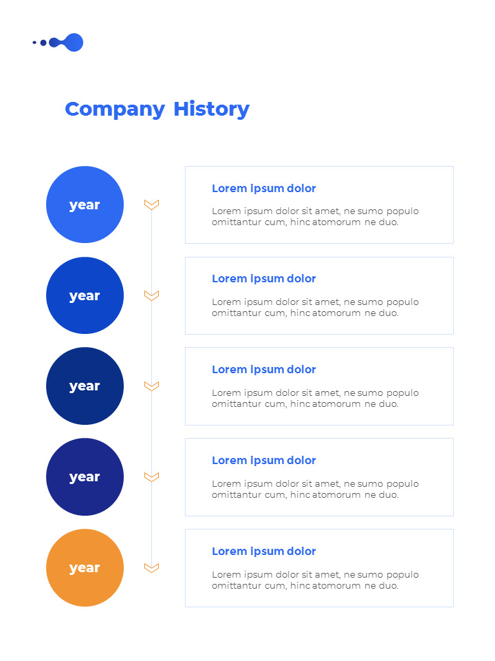 Abstract Design Business Report Presentation Design