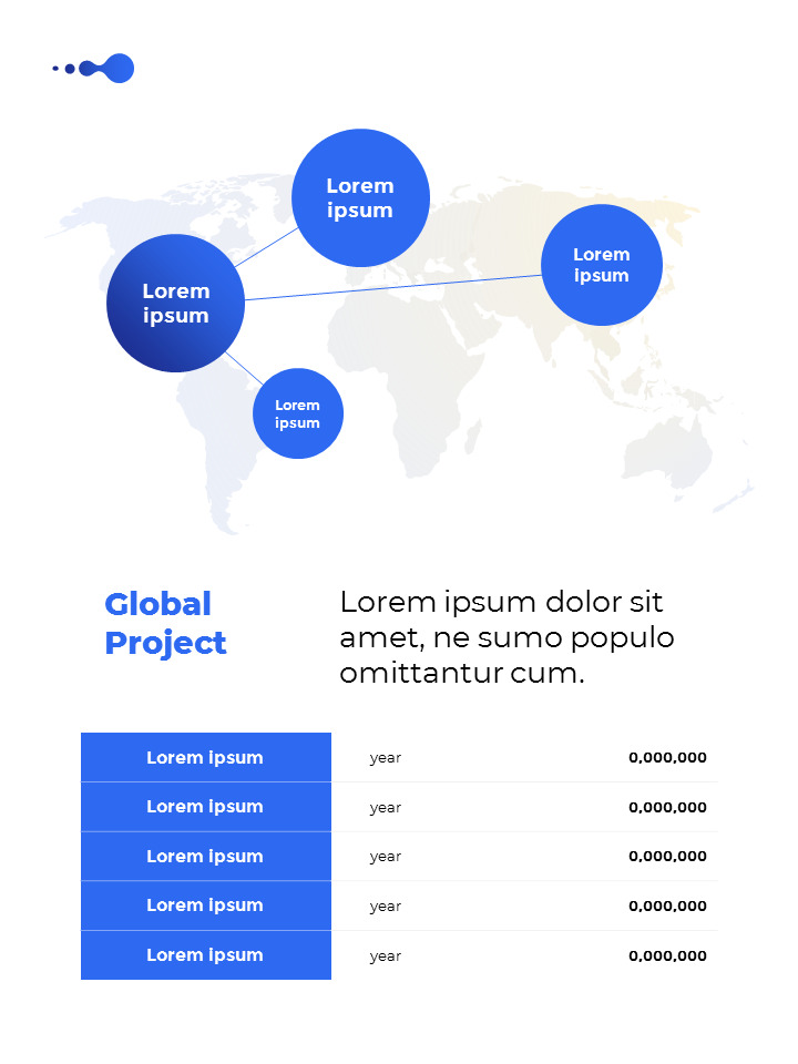 Abstract Design Business Report Presentation Design
