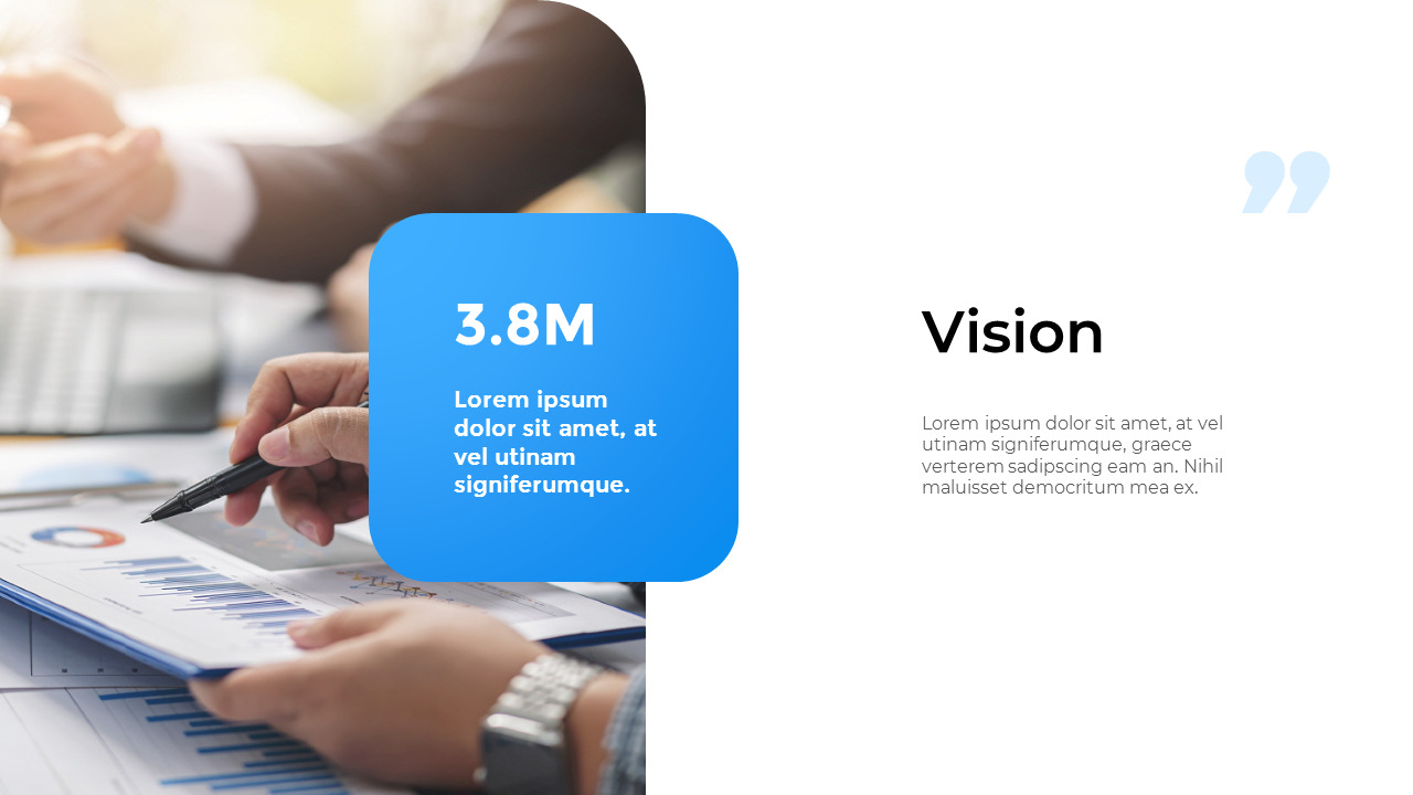 Corporate Introduction Easy PPT Template