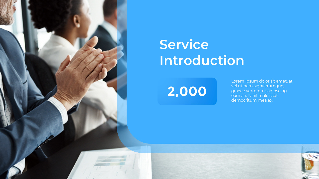 Corporate Introduction Easy PPT Template