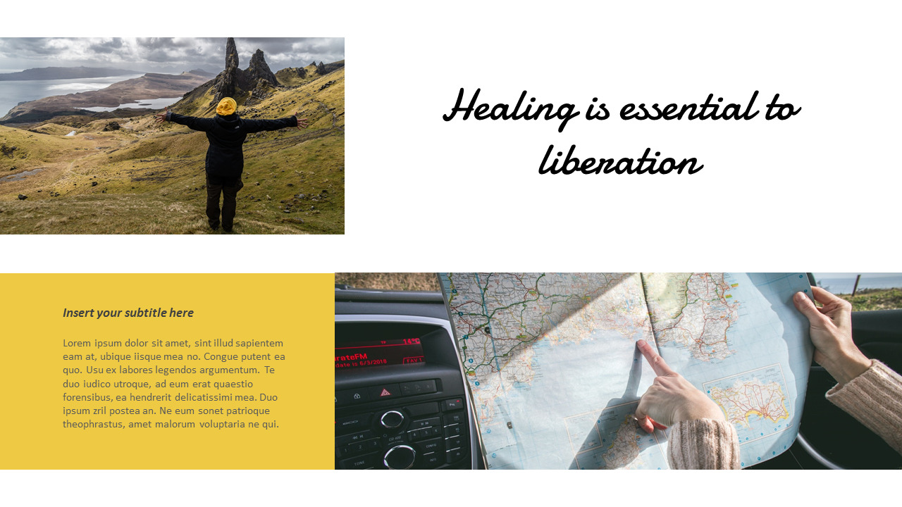Lifes Healing Presentation Templates|Lifestyle|PPT