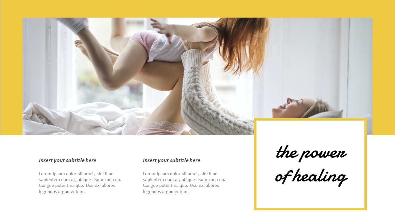 Lifes Healing Presentation Templates|Lifestyle|PPT
