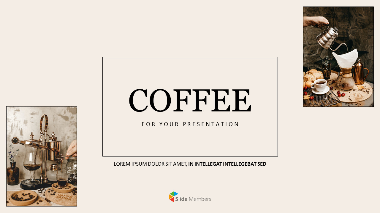 Coffee google slides design|Business