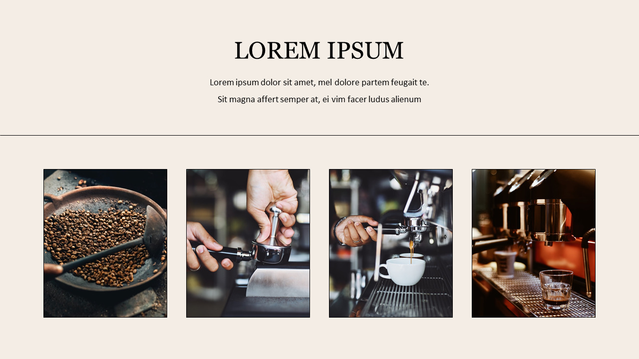 Coffee google slides design|Business