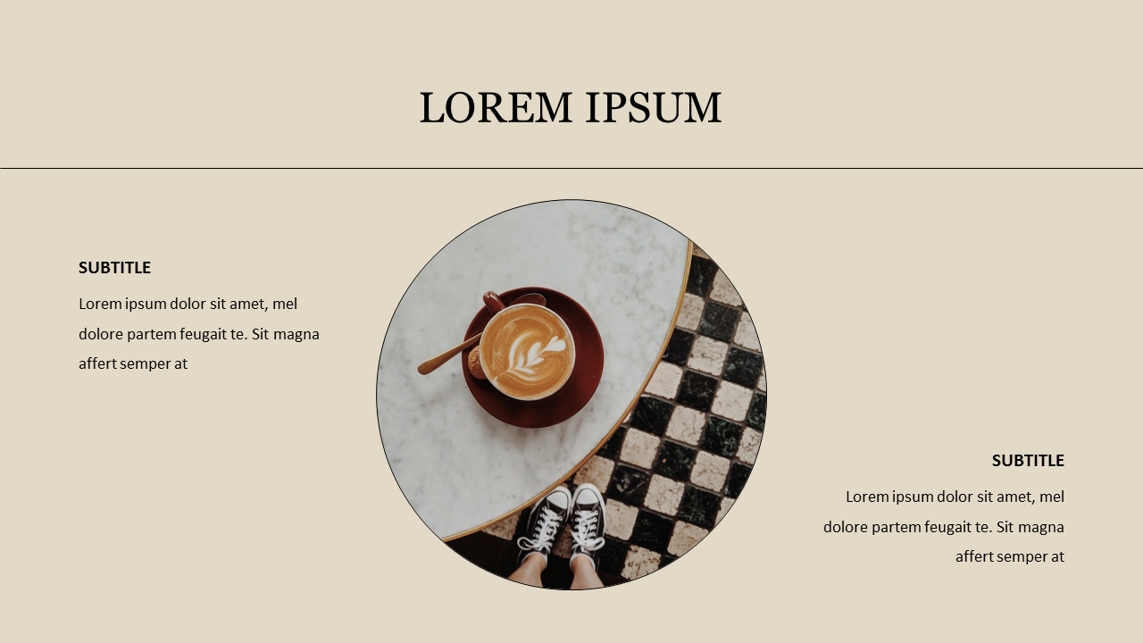 Coffee google slides design|Business