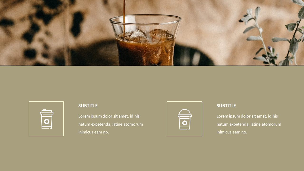 Coffee google slides design|Business