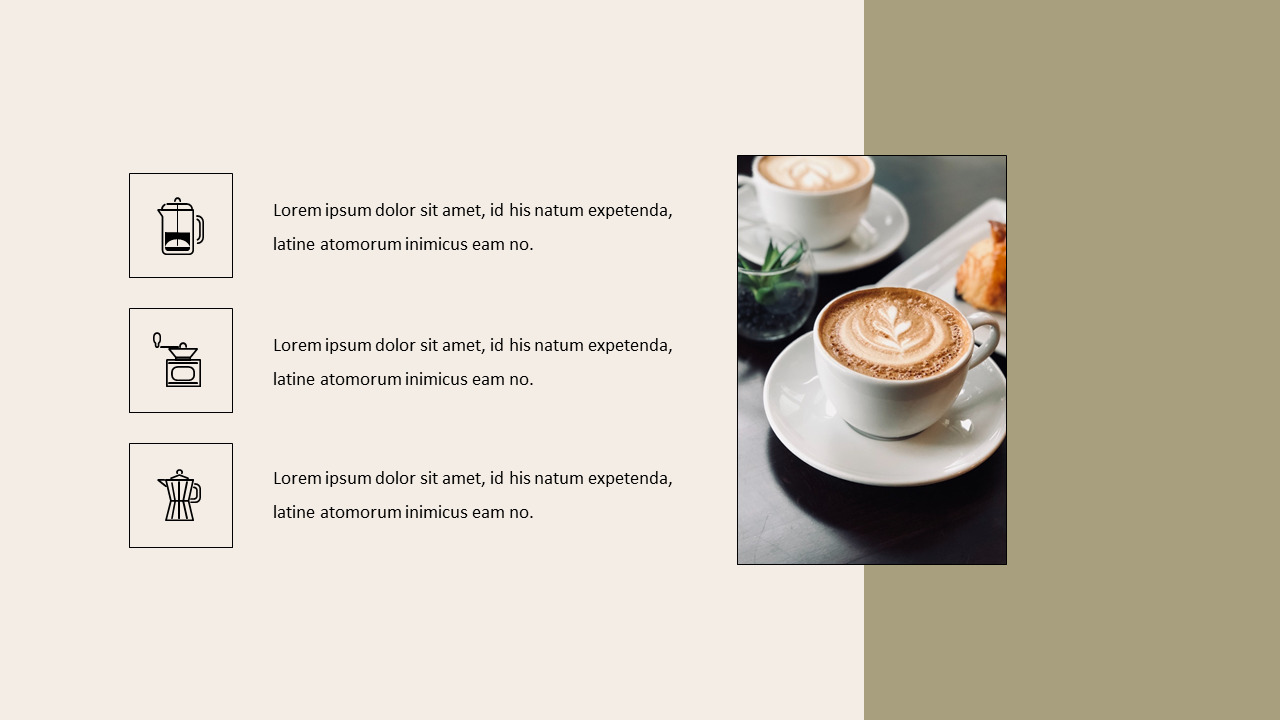 Coffee google slides design|Business