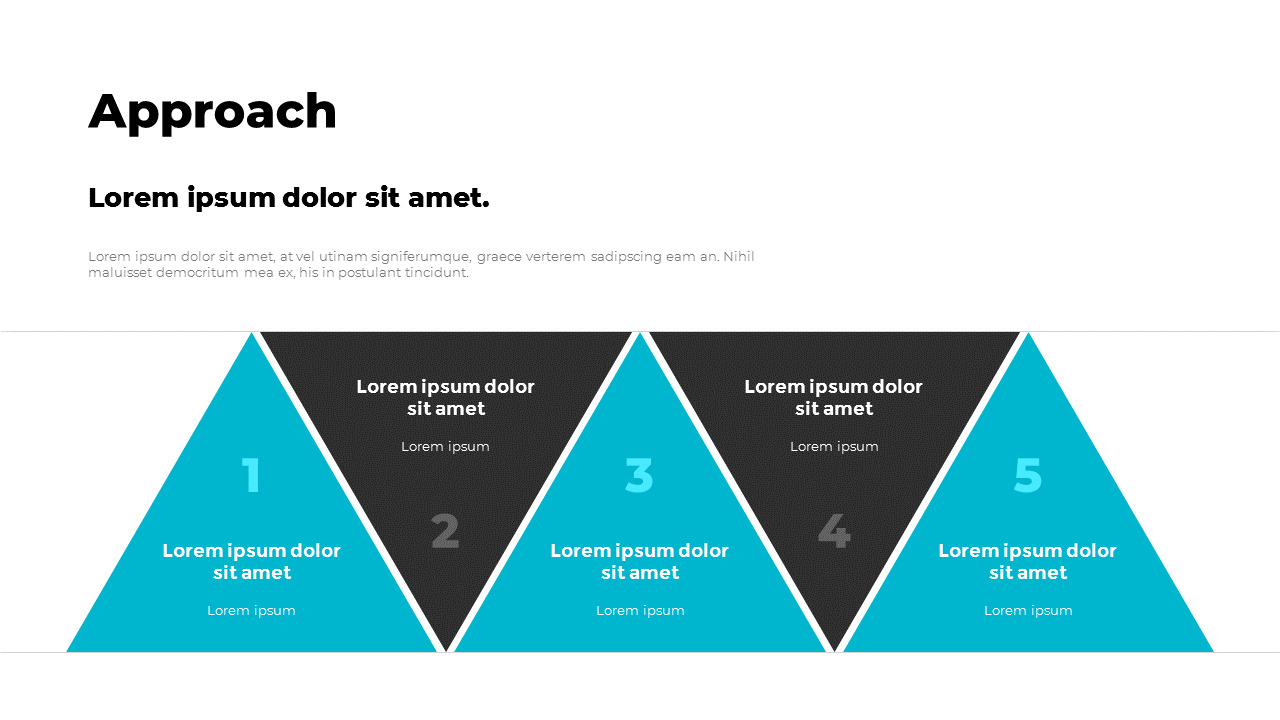 Grid Layout Business google google slides template