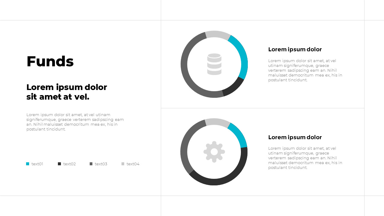Grid Layout Business google google slides template