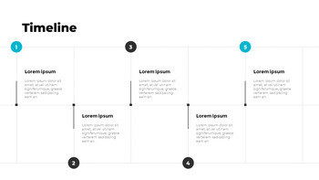 Grid Layout Business google google slides template