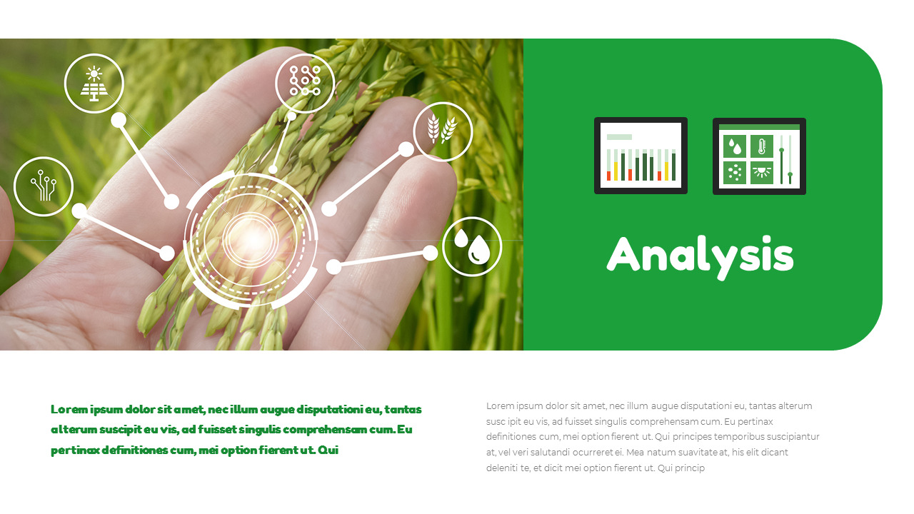 Smart Farming Guide company profile template design
