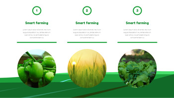 Smart Farming Guide company profile template design