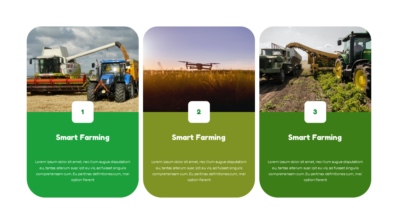 Smart Farming Guide company profile template design