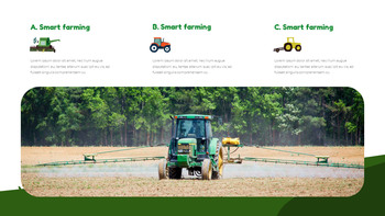 Smart Farming Guide company profile template design