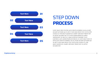 Criptovaluta modello per powerpoint