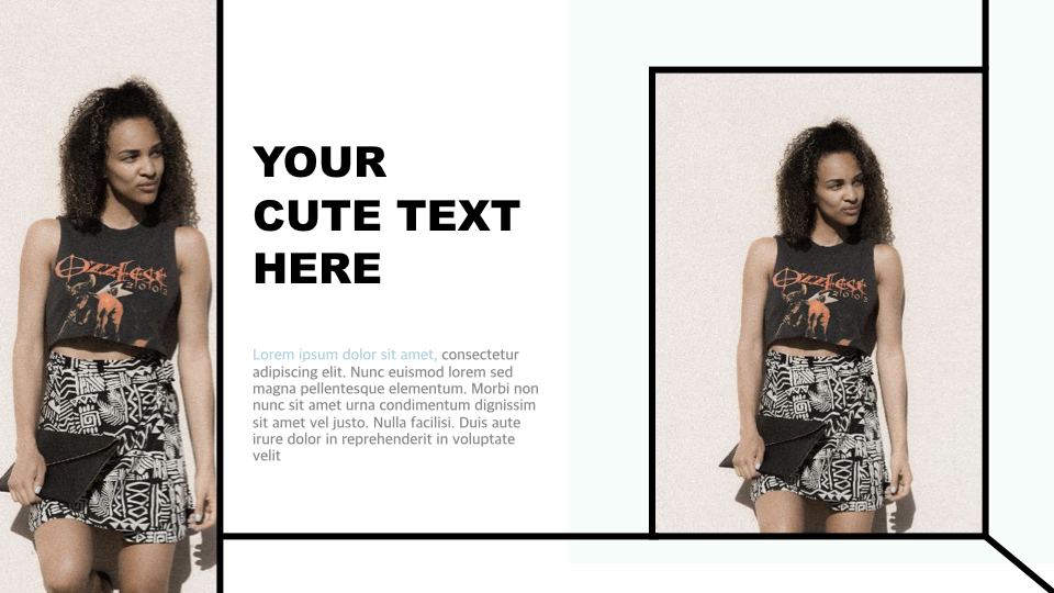 Girls Street Style Keynote Presentation Template