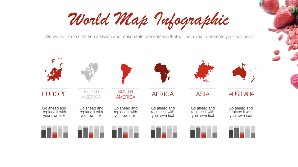 Red Fruits & Vegetables Keynote