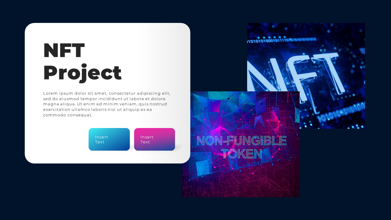 Digital-Art NFT health powerpoint templates