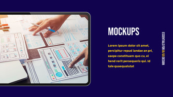 Essentials for UI/UX Design PowerPoint Presentation Design