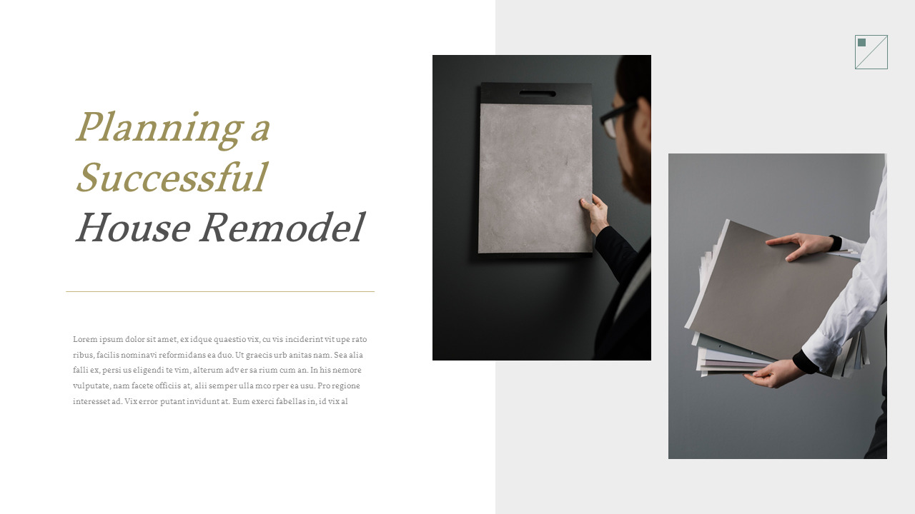 Home Remodeling template ppt|Construction
