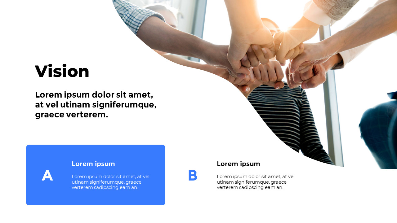 Wavy Abstract Concept Business ppt presentation slides