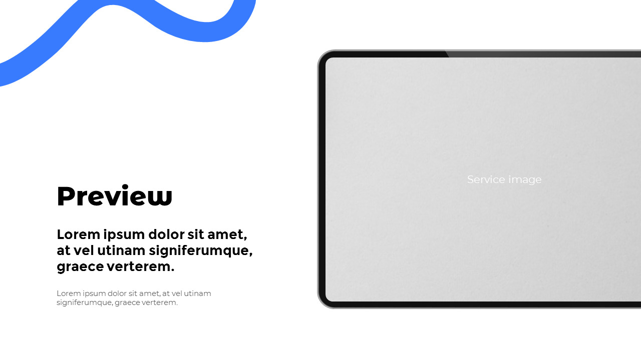 Wavy Abstract Concept Business ppt presentation slides