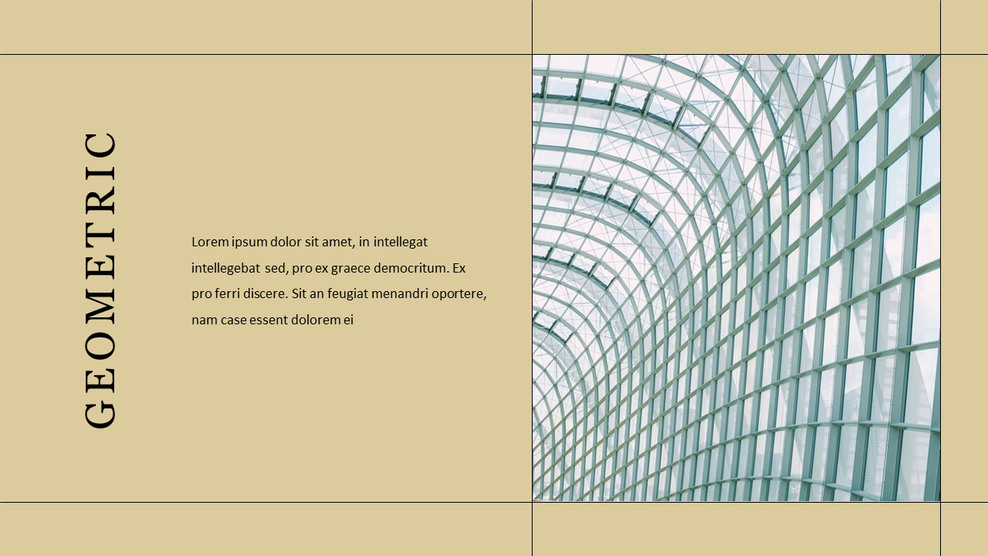Geometric Simple Slides Design
