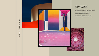 Geometric Simple Slides Design