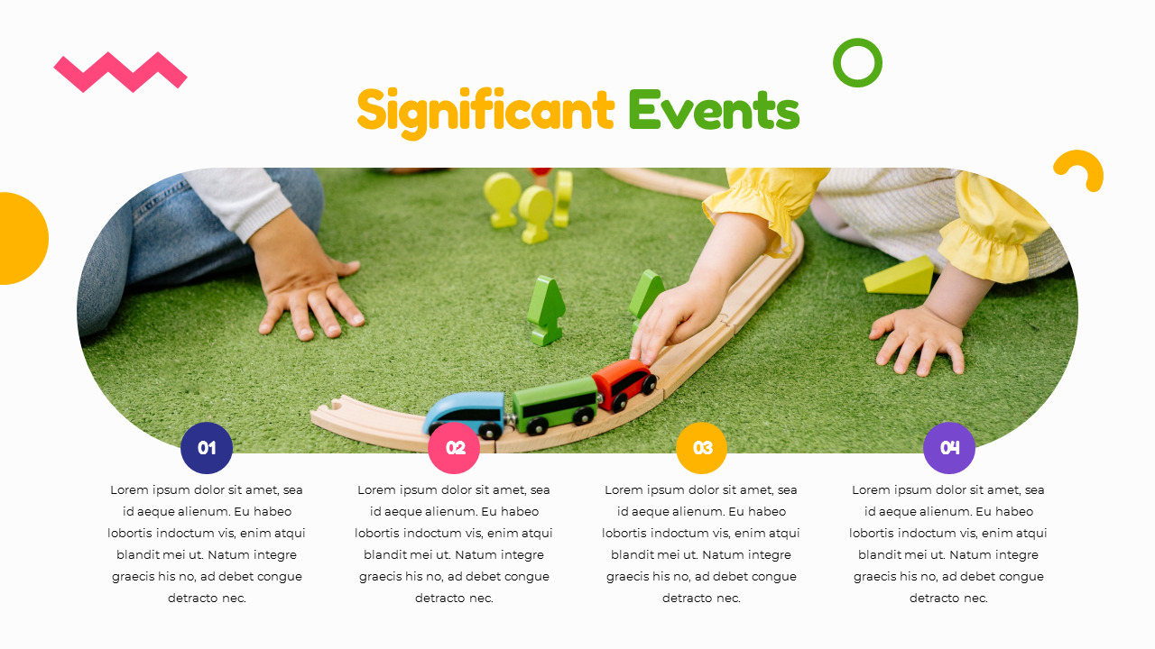 Kindergarten Simple Slides Templates