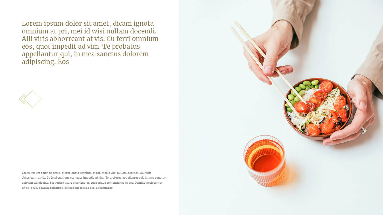 Salad Restaurant Google Slides Interactive|Lifestyle