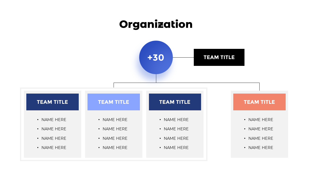 Simple Shapes Business Project Simple Presentation Google Slides Template