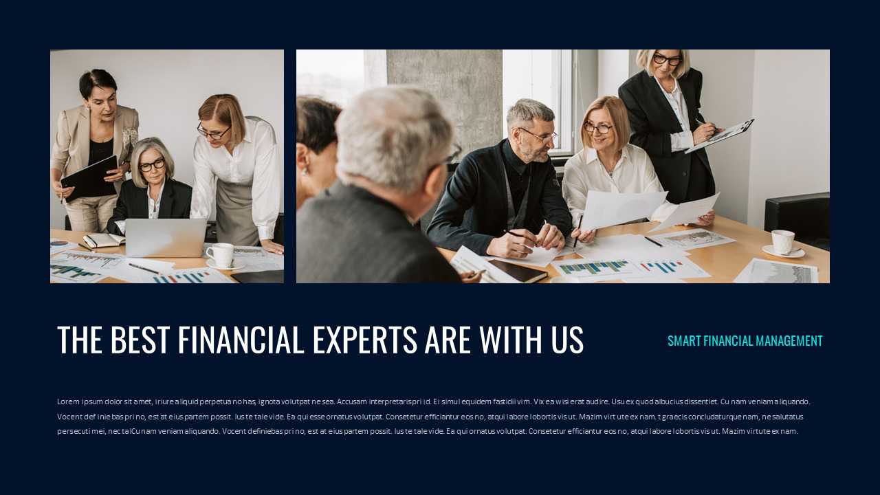 Smart Financial Management Easy Slides Design