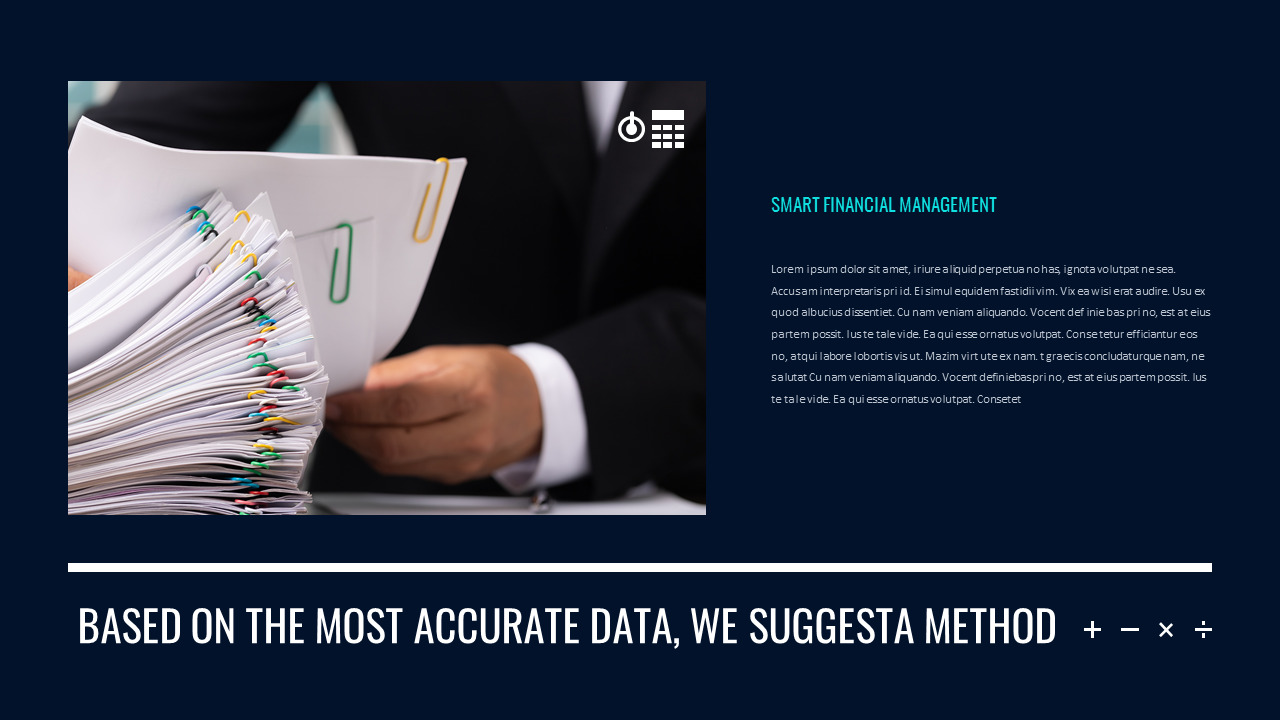 Smart Financial Management Easy Slides Design