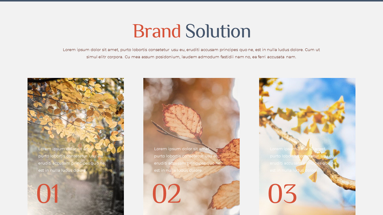 Autumn Scenery slide powerpoint