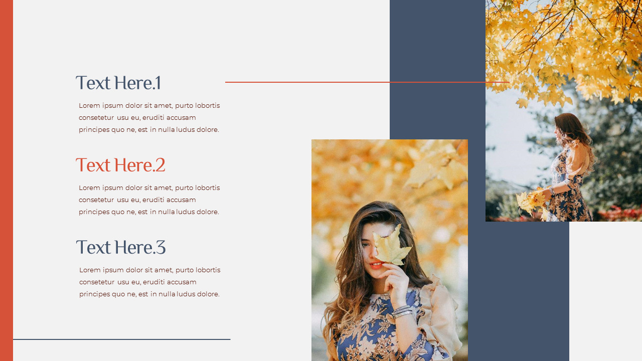 Autumn Scenery slide powerpoint