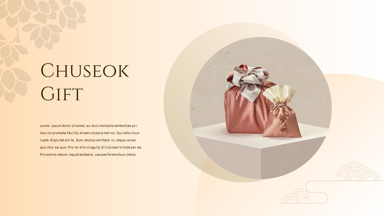 Chuseok, Korean Thanksgiving powerpoint presentation themes
