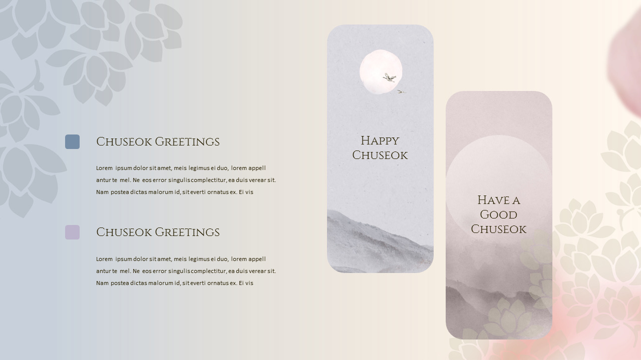 Chuseok, Korean Thanksgiving powerpoint presentation themes