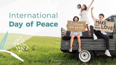 International Day of Peace ppt templates powerpoint template|Lifestyle