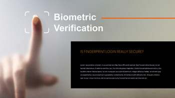Biometric Authentication Google Slides Presentation