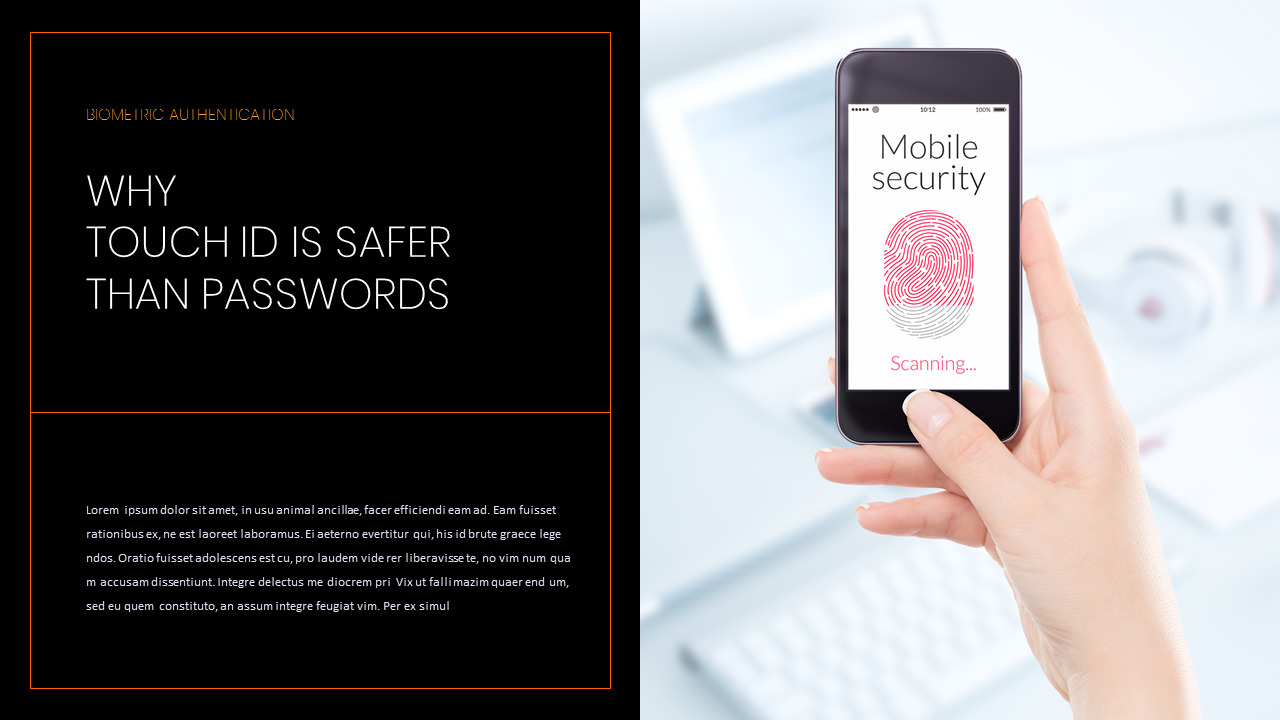 Biometric Authentication Google Slides Presentation