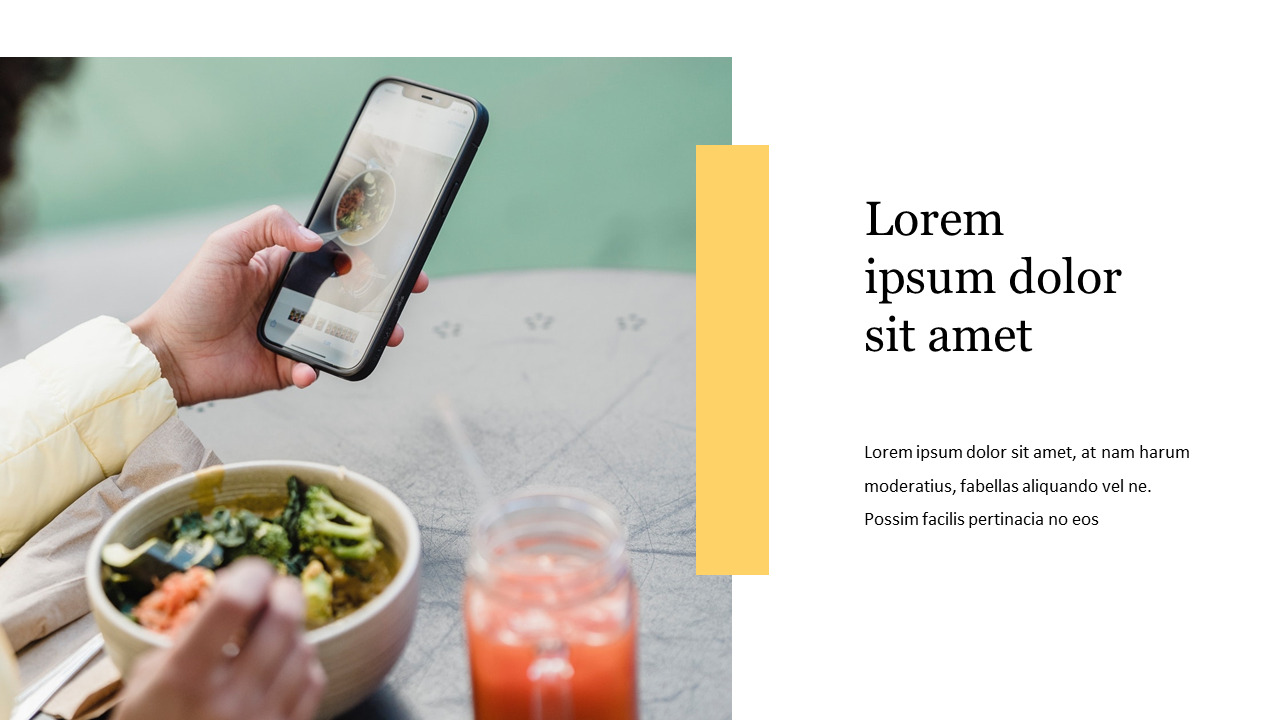 Smartphone good google slides template|IT/Commerce