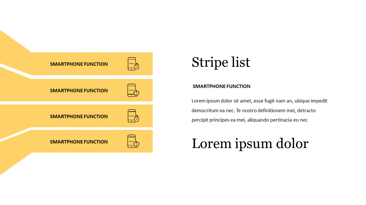 Smartphone good google slides template|IT/Commerce