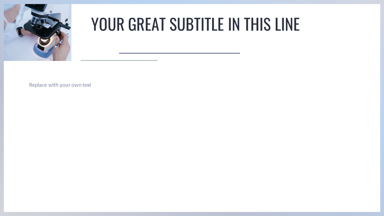 Medical Laboratory - Google Slides Free