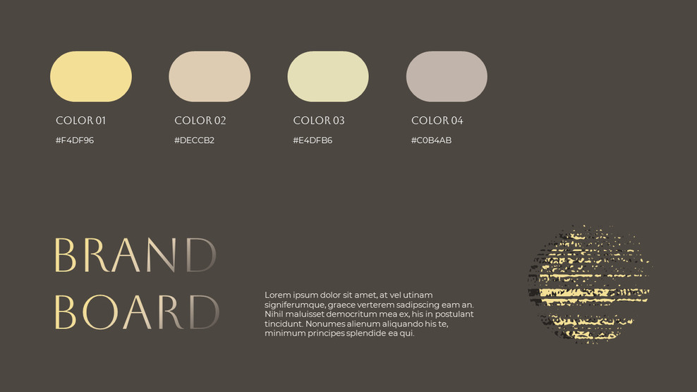 Fall Brand Concept developing powerpoint